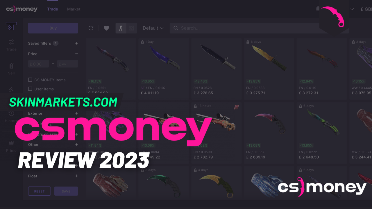 All You Need to Know About CS.MONEY - skinmarkets.com
