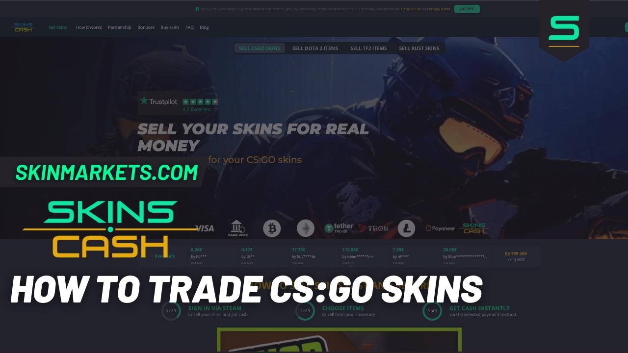 All You Need to Know About Skins.Cash - skinmarkets.com