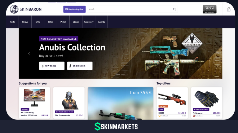 Best CSGO Skin Trading Sites 2023 | SkinMarkets.com
