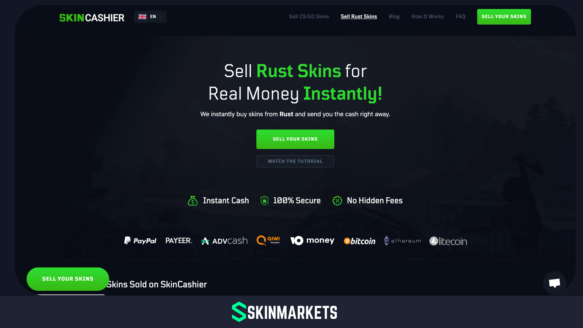 Best Rust Trading Sites 2023 | SkinMarkets.com
